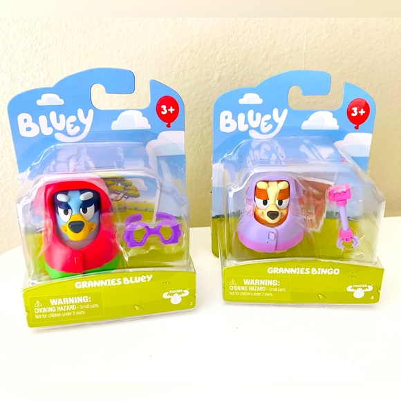 Bluey | Toys | Bluey Toys Grannies Figures Rita Janice Bingo Hard To ...